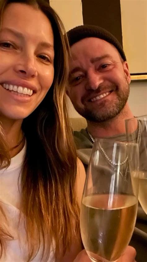 Jessica Biel Tells Justin Timberlake I Got You On Birthday Us Weekly