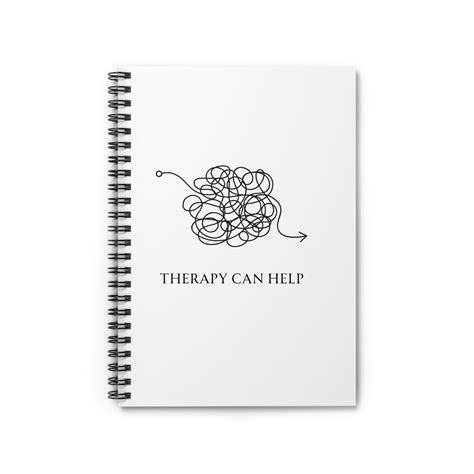 Spiral Notebook Ruled Line Etsy