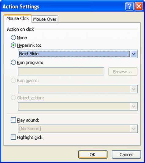 Add A Hyperlink To A Slide Object Hyperlink Slides Microsoft Office PowerPoint 2007 Tutorial
