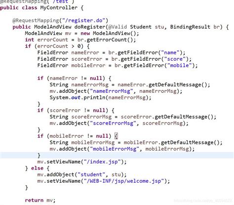 Springmvc数据客户端验证spring Mvc框架的数据验证 Csdn博客