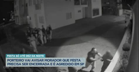 Porteiro De Prédio é Agredido Por Morador Após Confusão Record