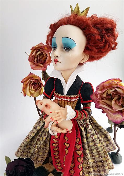 Купить Красная королева Ирацибета фон Кримс алиса в стране чудес коллекционная кукла подарок