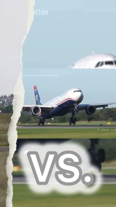 Normal Landings Vs A330 Landings Fypシ Automobile Planeedits Youtube