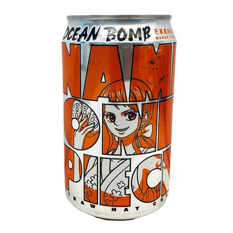 Ocean Bomb Nami Mango Sparkling Water Can Drink