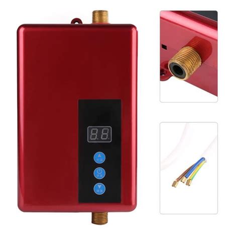 Chauffe eau électrique réservoir 220V 5 5KW Mini chauffe eau électrique