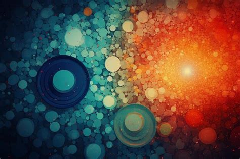 Premium Ai Image Circle Texture Background