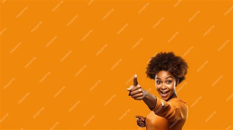 Premium Ai Image Yes Finally Success Positive Woman Raises Arms With