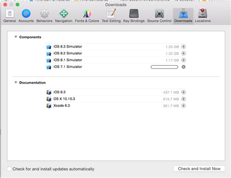 Getting Old Os Versions On The Xcode Ios Simulator Stack Overflow