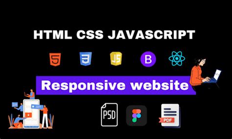 Be Your Frontend Web Developer In Html Css Javascript Bootstrap By
