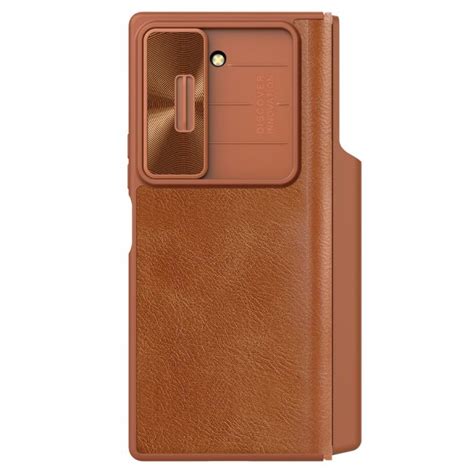 Samsung Galaxy Z Fold6 Nillkin Qin Pro Leather Case Price In Kuwait