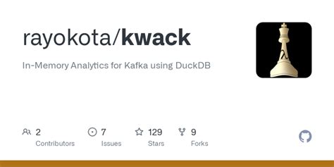 Github Rayokotakwack In Memory Analytics For Kafka Using Duckdb Mohsen Sadeghbeigi
