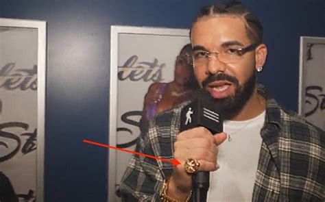 Drake Shows Off His 1 Million Tupac Ring And Chats Jamaican Accent