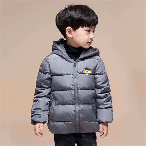 Осенне зимняя детская одежда с хлопковой подкладкой теплое хлопковое пальто для мальчиков и