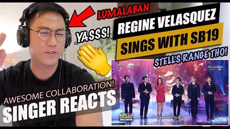 Regine And Sb19 Performs Hanggang Sa Huli On Asap Singer Reaction Youtube