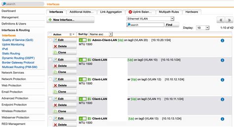 Dropt Packets And Only Partly Dns Resolving On New Vlan Structure