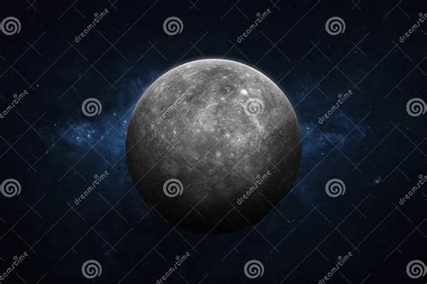 Mercury Galaxy Stars And Nebula Stock Illustration Illustration Of