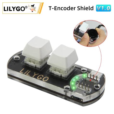 Lilygo T Encoder Shield V10 2 Key Makro Pad Bastelgarage Elektronik