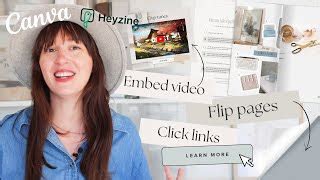 Use Canva And Heyzine To Create An Engaging Interactive Clickable