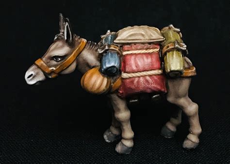 Pack Mule Loaded Sally 4th 28mm Fantasy And Gaming Miniatures