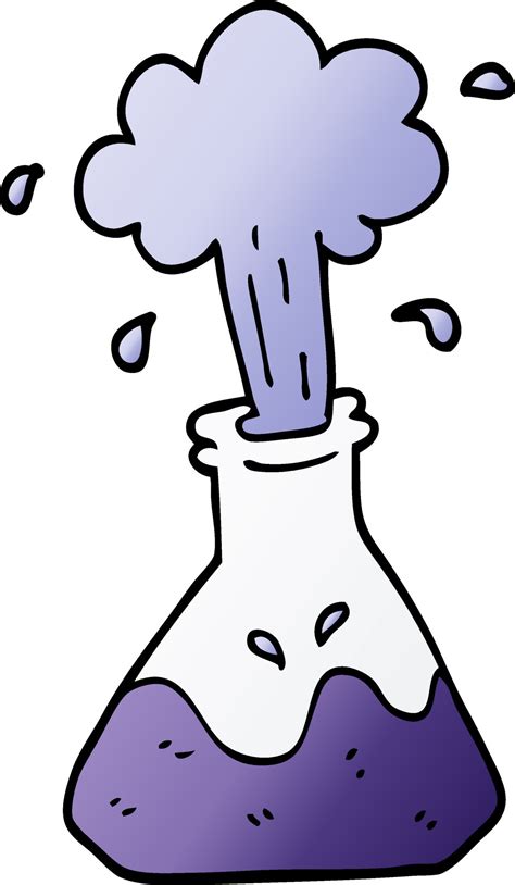 Cartoon Doodle Exploding Chemical Set 12173080 Vector Art At Vecteezy