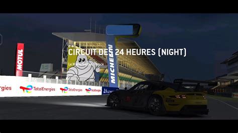 CIRCUIT DES 24 HEURES NIGHT Le Mans 24H ENDURANCE PORSCHE 911 RSR