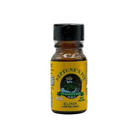 Neptunes Fix Tianeptine Elixir Ml Liquid Shots Lemon Best Cbd