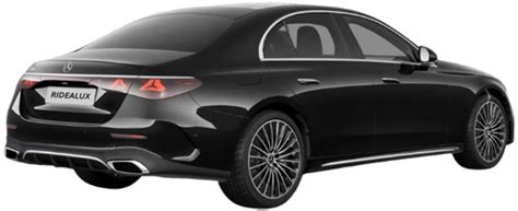 Mercedes E Class Executive Chauffeur Service London Ridealux