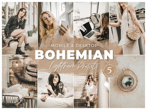Mobile And Desktop Lightroom Presets Instagram Feed Lifestyle Preset