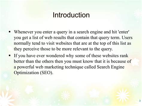 Search Engine Optimization Ppt PPTX