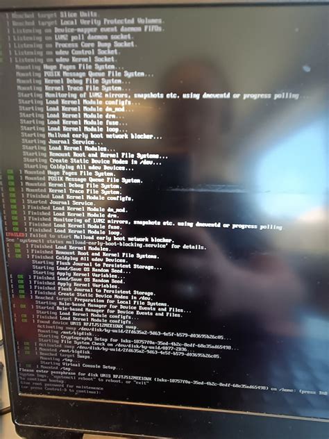 EOS Lts Boots Into Emergency Mode While Latest Works Fine Newbie EndeavourOS