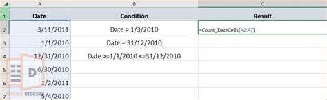 How To Count Dates In Excel Based On Condition 5 Easy Ways