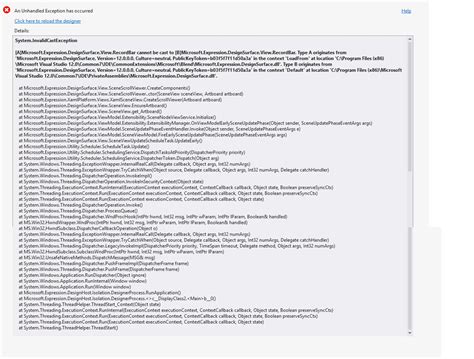 C Getting A Weird Exception When I Build My Project Stack Overflow