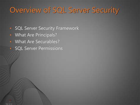 Ppt Security And Auditing On Sql Server 2008 R2 Powerpoint Presentation Id3079790