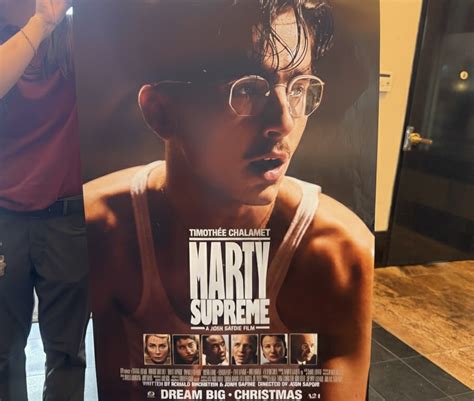Marty Supreme The Supreme Movie The Growling Wolverine