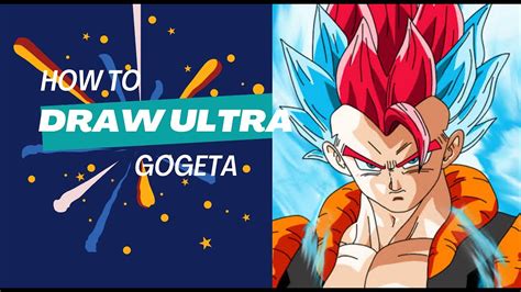 How To Draw Gogeta Ssj Blue Ssj God Mix Step By Step Youtube