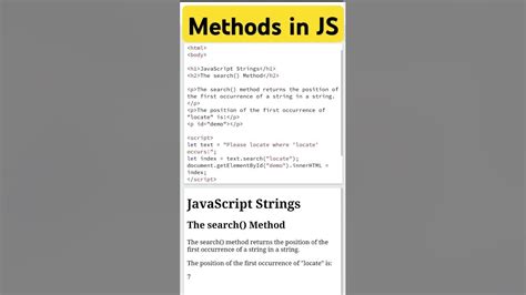 Methods In Jsjavascriptstrings2024codinglogicsprogramming