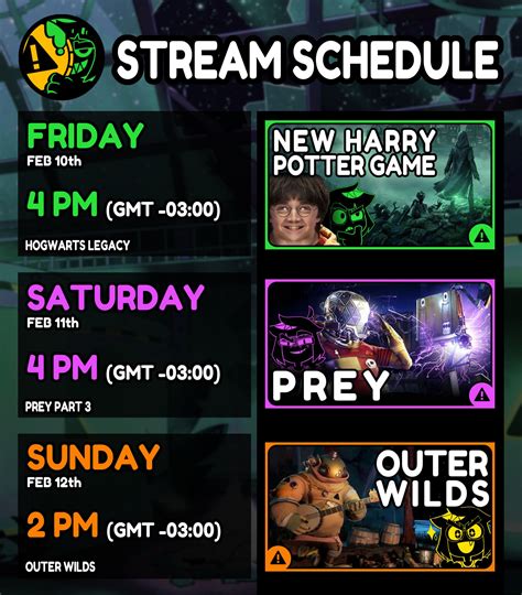 Phil 🔞minors Dni🔞 On Twitter 📅its The Stream Schedule Gonna Be