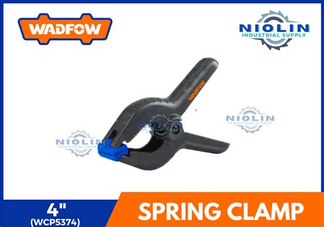 Wadfow Spring Clamp 4 Inches Niolin Industrial Supply