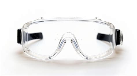 Premium Photo Safety Eye Glasses Protective Goggles Isolated