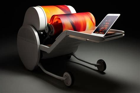 Printer With Mobile App Control Premium Ai Generated Image