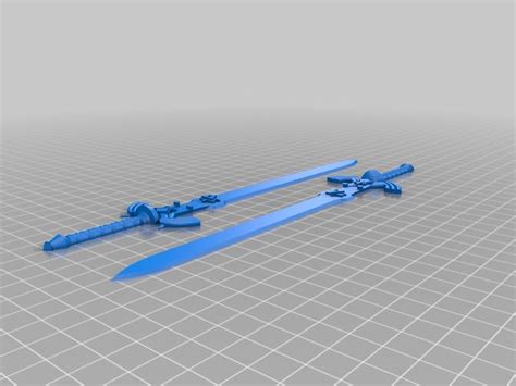Free Stl File Zelda Master Sword Remix・object To Download And To 3d