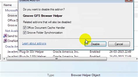 Should I Disable Add Ons Polreearly