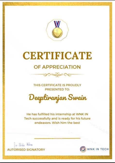 Deeptiranjan Swain On Linkedin Internship Frontend