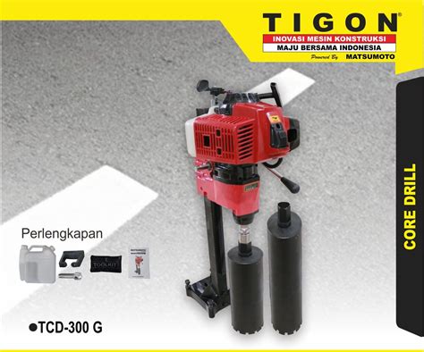 Tcd 300 G Core Drill Mesin Bor Tigon Jagonya Mesin