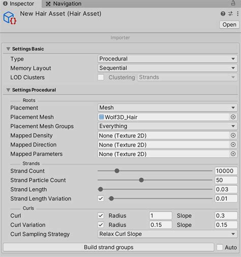 Unity Hair 毛发系统 初体验unity Hairfx Csdn博客