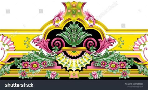 This Draw Border Design Stock Illustration Shutterstock Border Design Stock