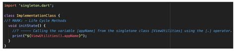 how to create singleton pattern in dart sunflower lab ai