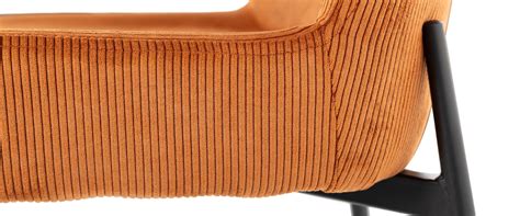Erin Rust Fabric Barstool