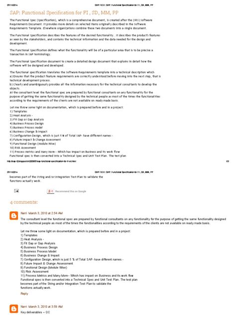 Sap Fico Sap Functional Specification For Fi Sd Mm Pp