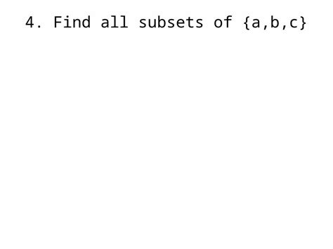 Pptx Math 104 Chapter 2 Sets Notation And Overview 21 Basics Ǿ